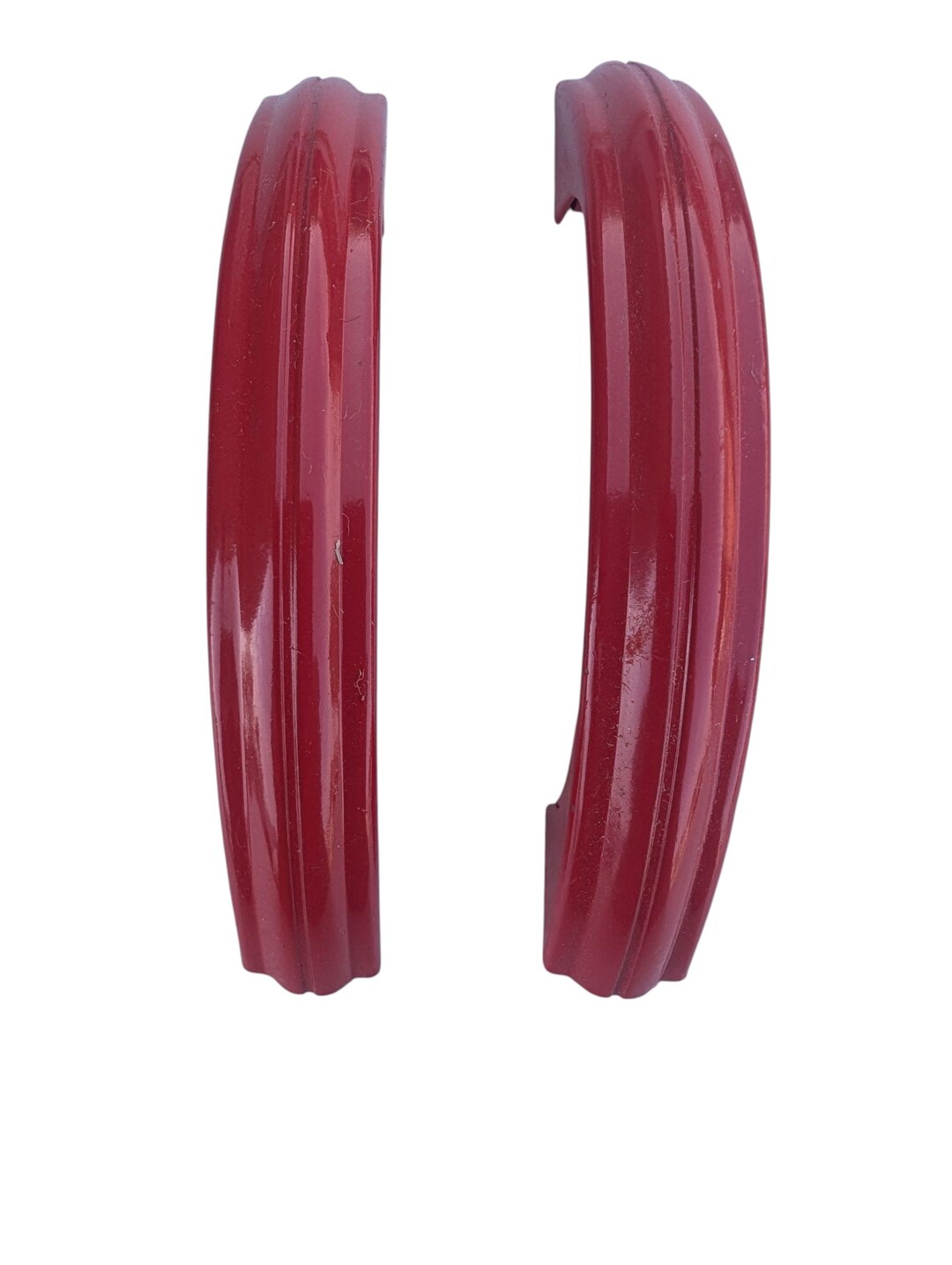 Vintage Red Metal Dresser Pull Handles - Lot of 2 - Etsy