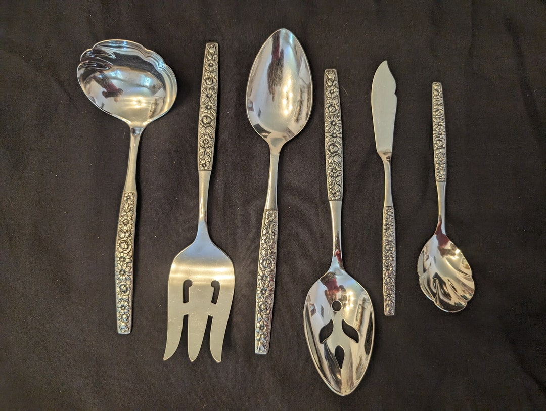 Oneida LTD WM. A. Rogers Deluxe Stainless Malibu Pattern Gravy Ladle ...