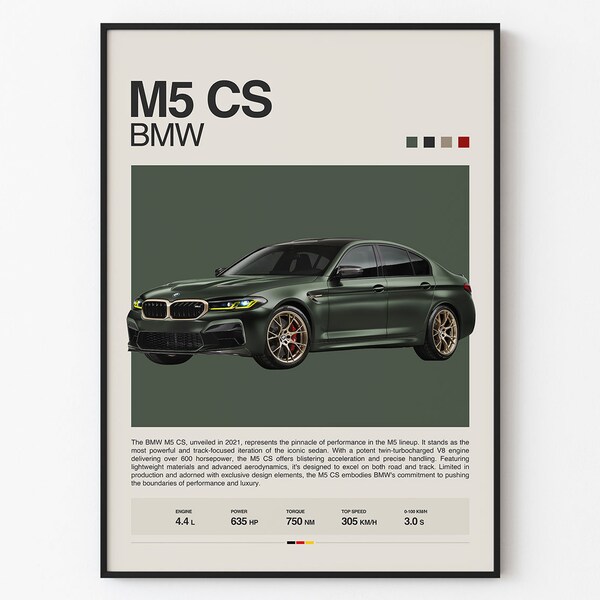 Bmw M5 - Etsy