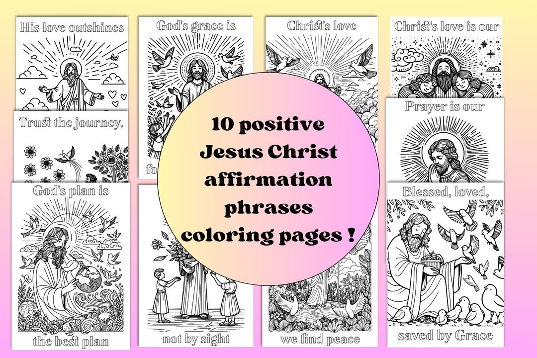 Sunday School A4 AI Printable Kids Activity Kids Bible Lesson Love ...