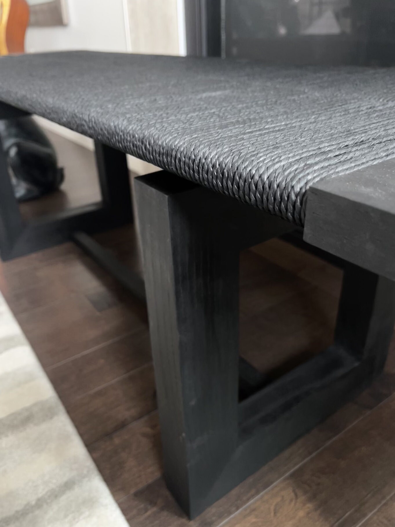 Handmade, Danish Cord Benches, Danish Cord Wrapped, Mid-century Modern ...