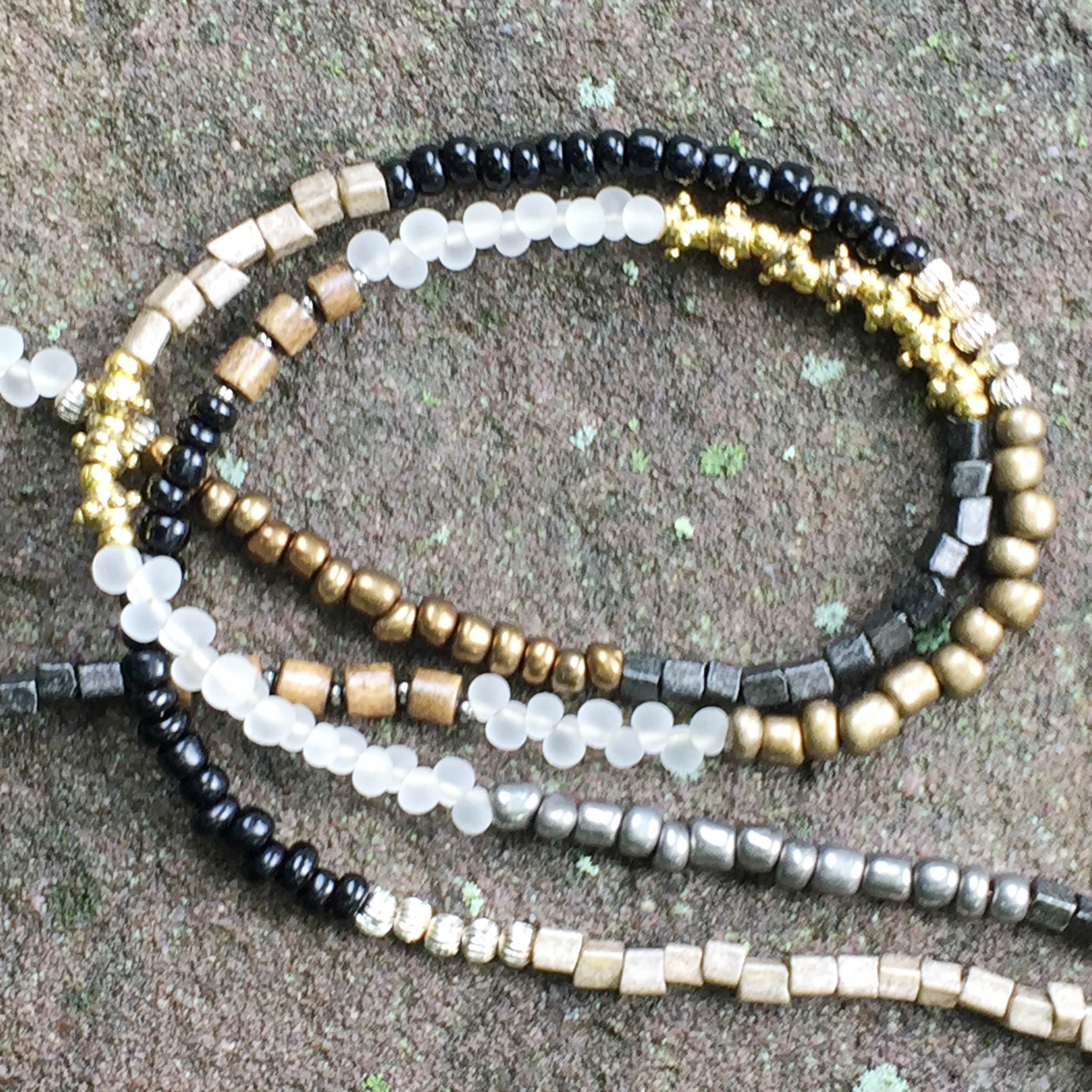 The Botswana Collection: Tassel Pendant Necklace mix of - Etsy UK