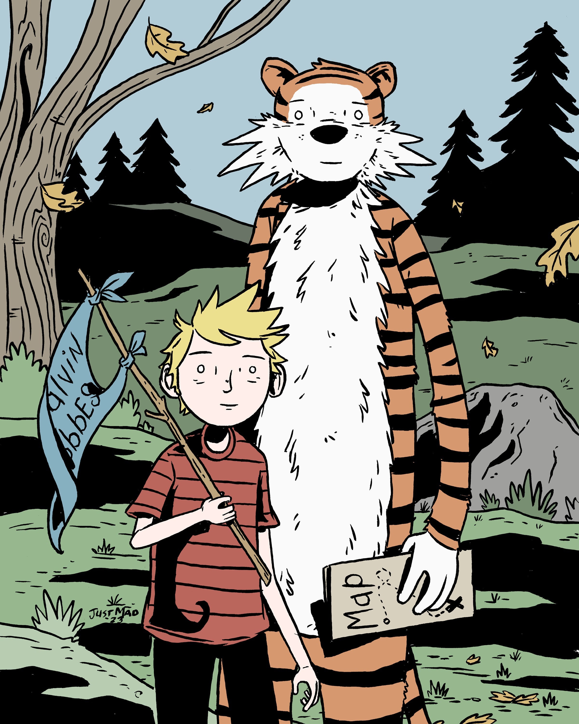 Calvin And Hobbes Winter Wonderland