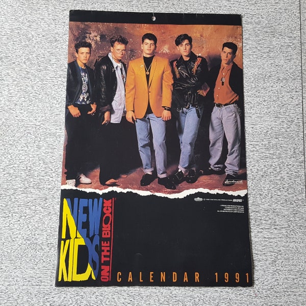 1991 Calendar - Etsy