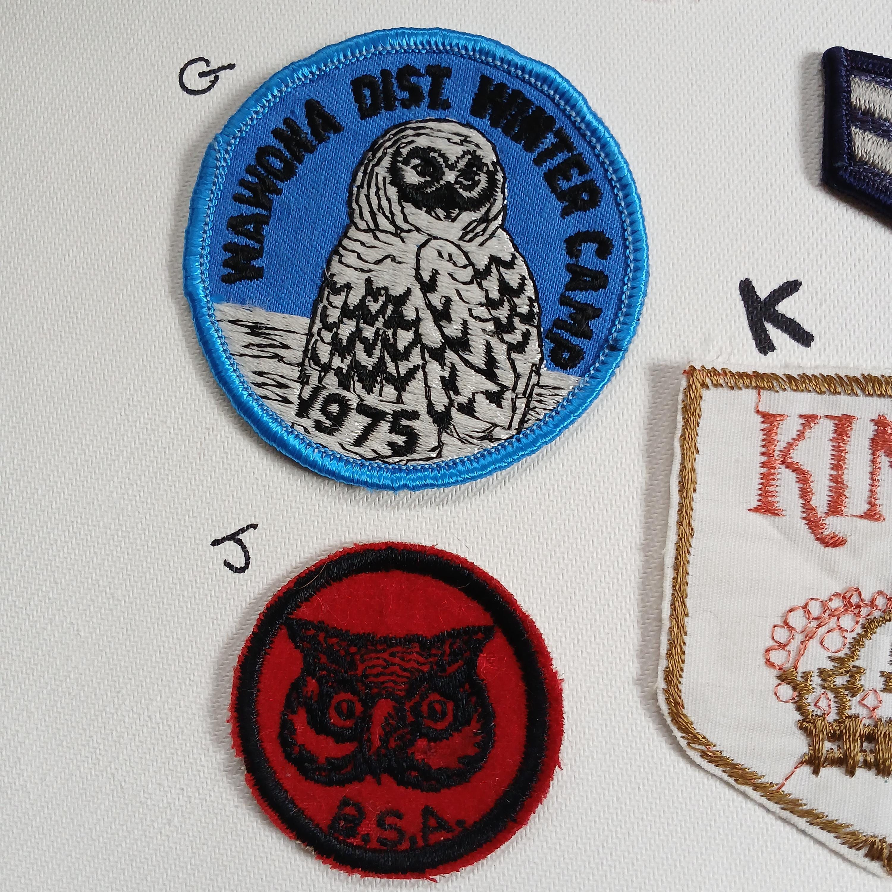 Vintage Sew on Patches: Owl Camp, Kings, Waldo, Military & More - Etsy