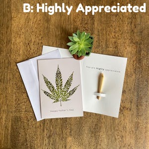 Father's Daycard for Pot-smoking Dad 420-weed Gift for Stoner Gift Him ...