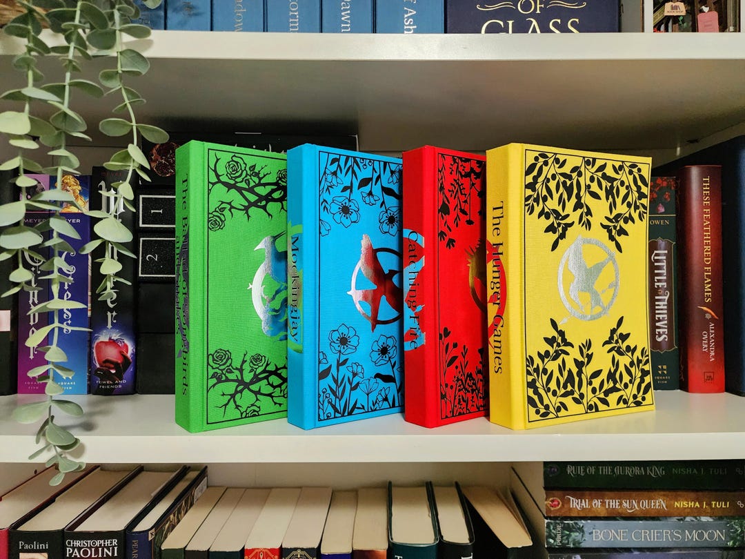 The Hunger Games Series Rebind - Etsy