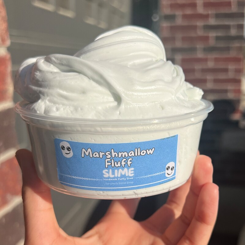 Fluffy Slime - Etsy