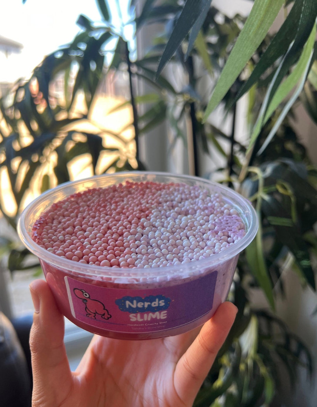 Nerds Slime CRUNCHY SLIME - Etsy