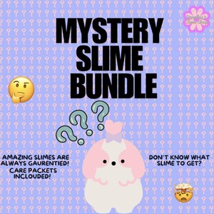 MYSTERY SLIME BUNDLE! - Etsy