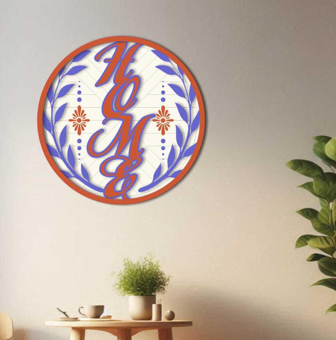 Multi Layer Sign Template, Door Hanger, Layered Shiplap Home Sign, Full ...