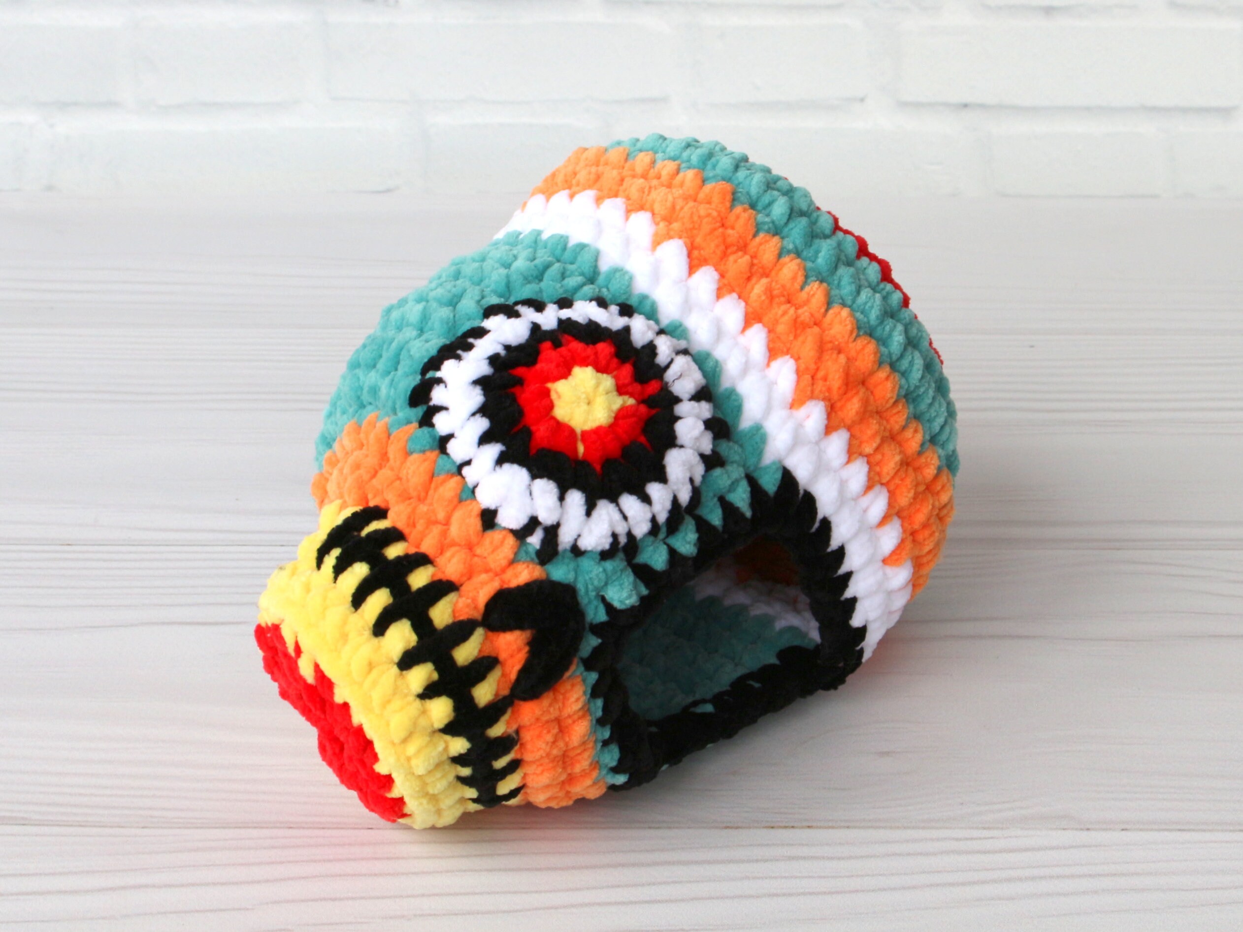 Leopard Gecko Hide, Crocheted Skull Reptile Ancient Mayan/aztec Art ...