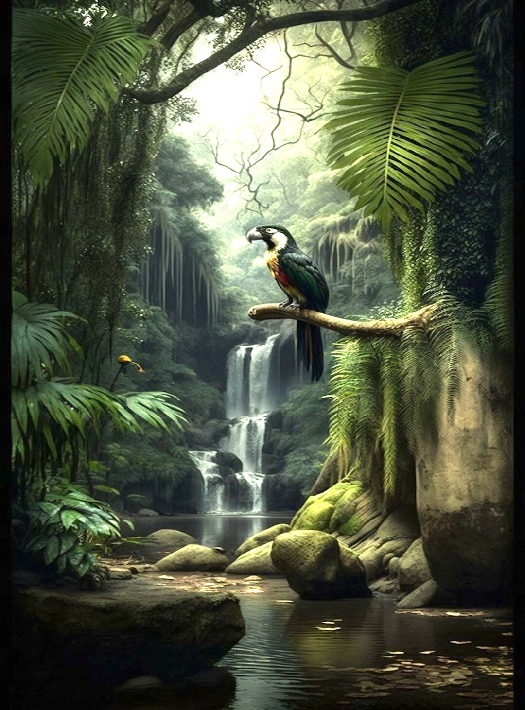 Parrot Paradise | Designer Decor Decoupage Tissue Paper. 18lb Paper ...