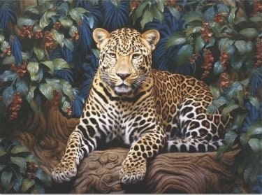 Jungle Leopard Cottage Restyle Designer Decor Decoupage Tissue Paper ...