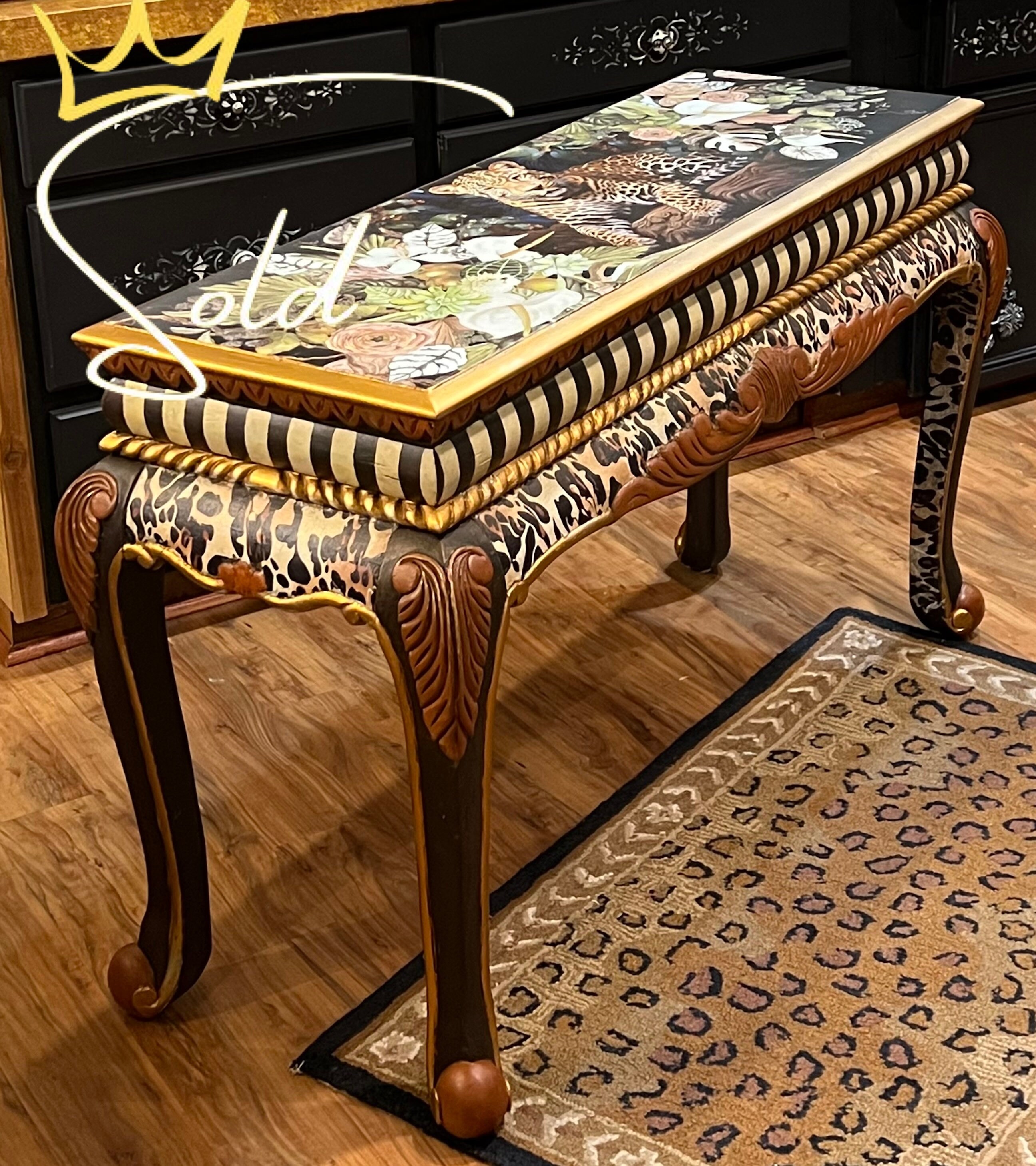 Jungle Leopard Cottage Restyle Designer Decor Decoupage Tissue Paper ...