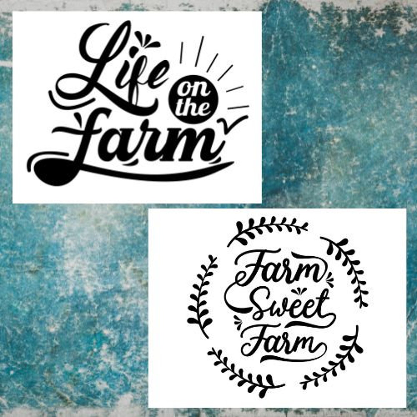 Classic Farmhouse Printable Signs Printable Wall Decor Sweet Farmhouse ...