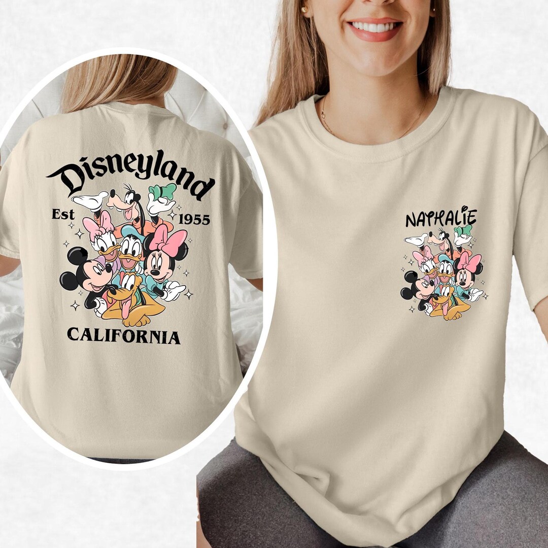 Personalized Disneyland Shirt With Name, Disneyworld Shirts Family ...
