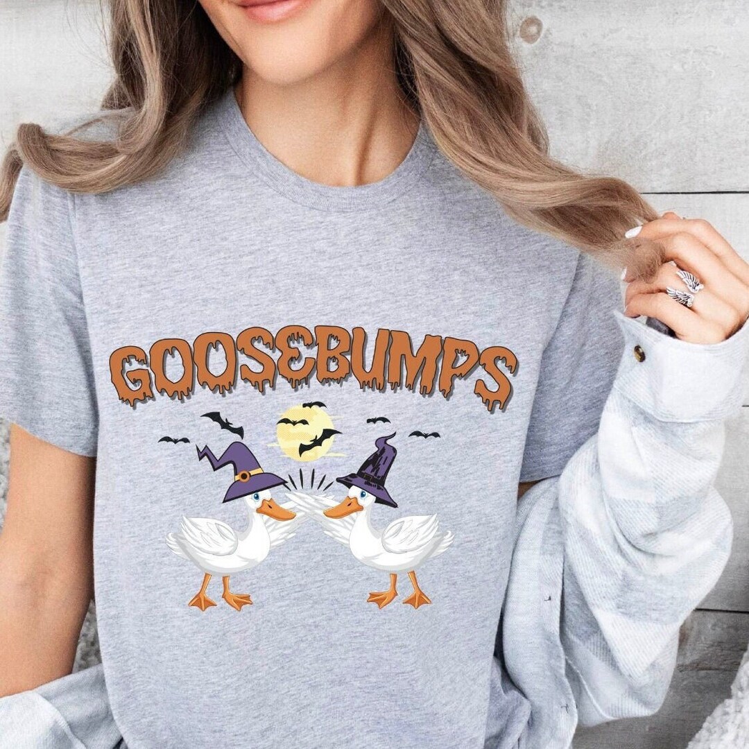 Goose Outfits, Goosebumps Shirt Slappy, Trendy Fall Tshirt, Goose Witch ...