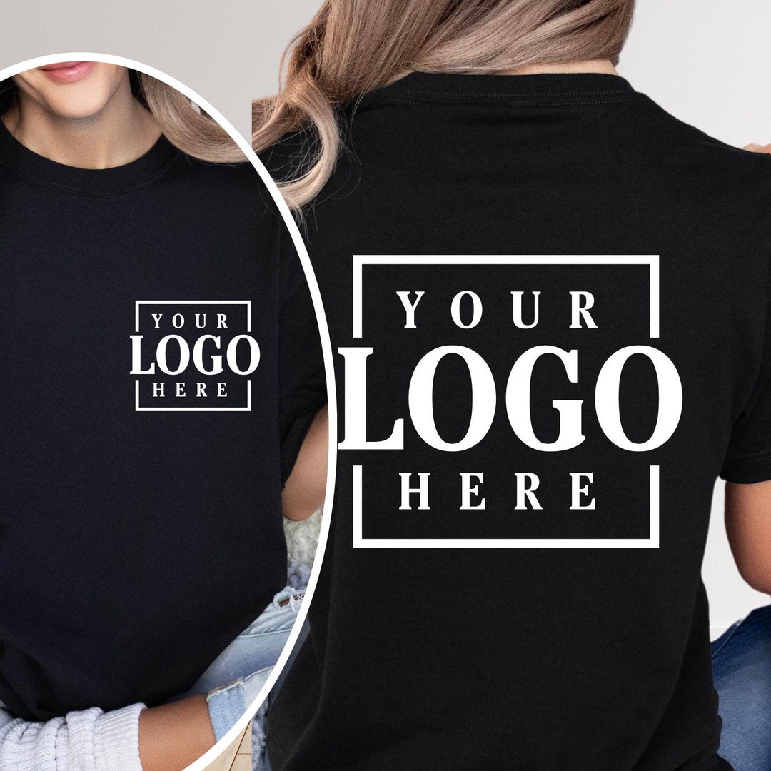 Custom Business Logo or Brand Logo Shirt, Your Logo Tshirt, Your Design ...