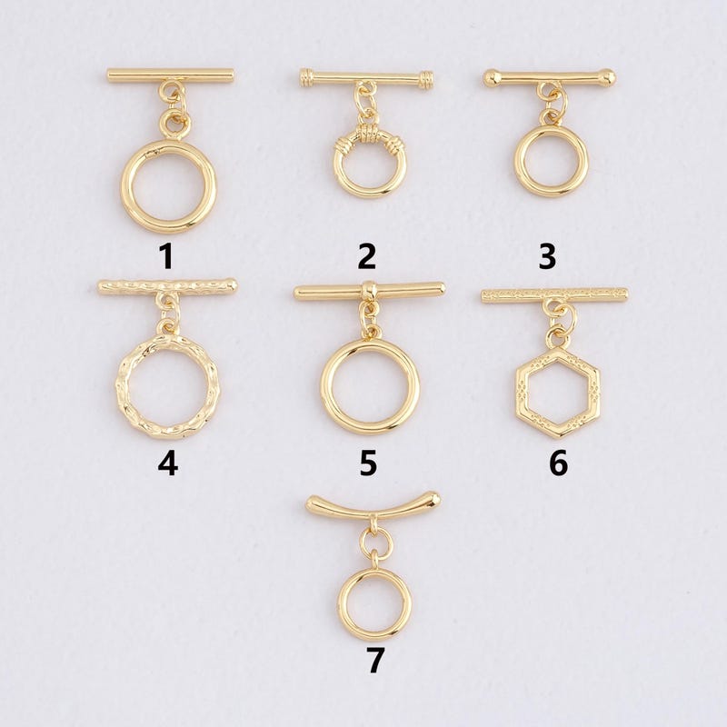Gold Toggle Bracelet - Etsy