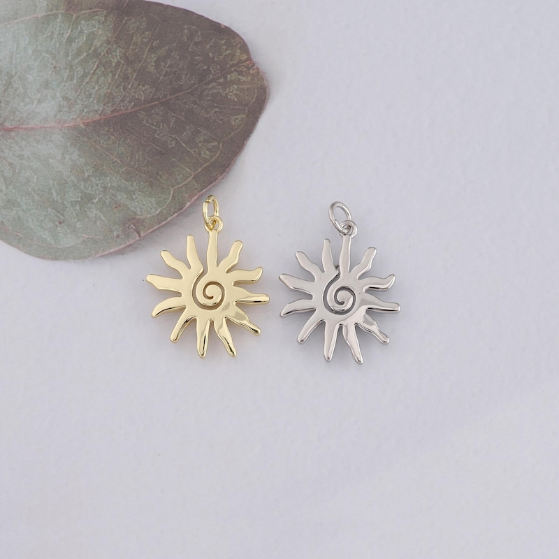 Sun Pendant - Etsy