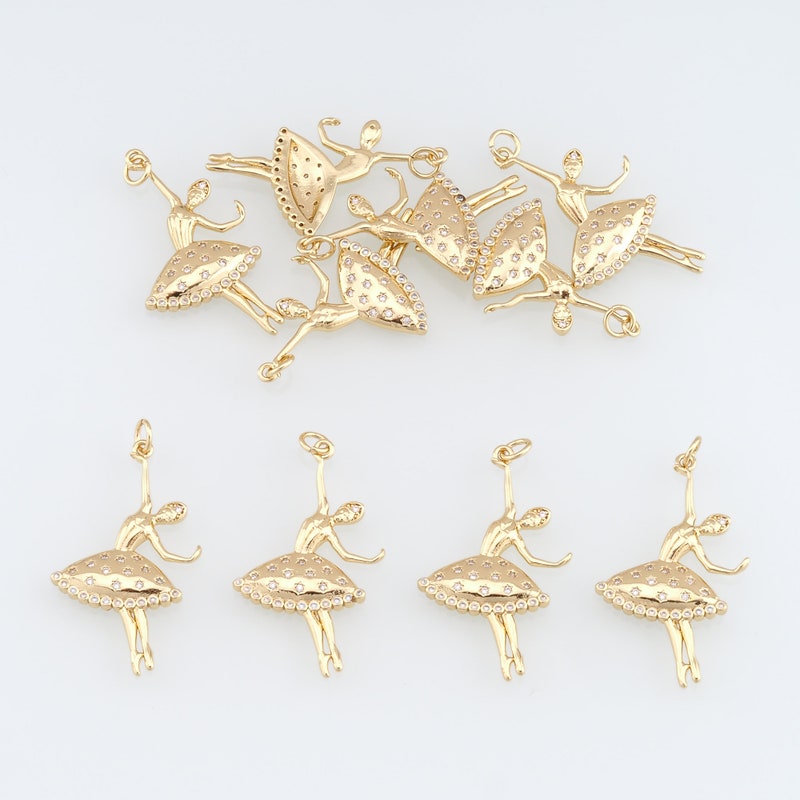 Gold Ballerina - Etsy