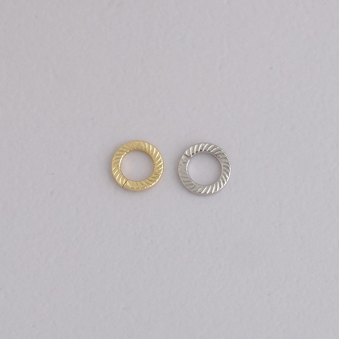 10PCS 18K Gold Filled Jump Rings,gold O Shaped Open Jump Ring,gold ...