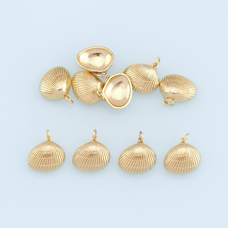 Shell Charm - Etsy