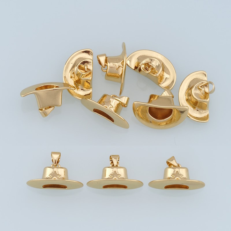 Cowboy Hat Charm - Etsy