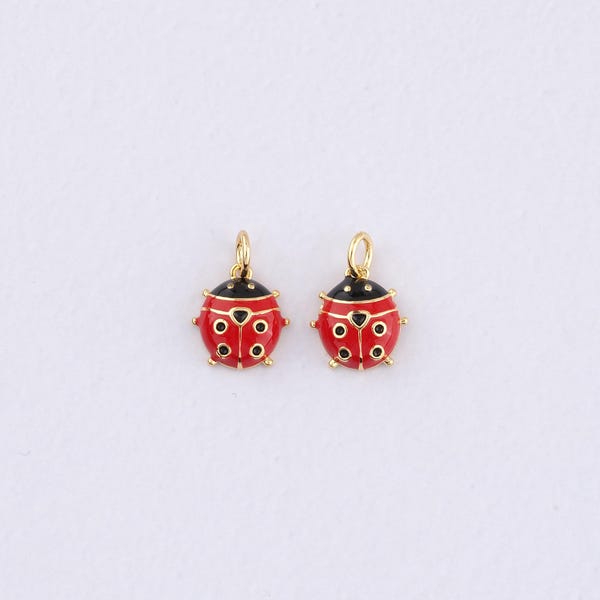 Ladybug Beads - Etsy