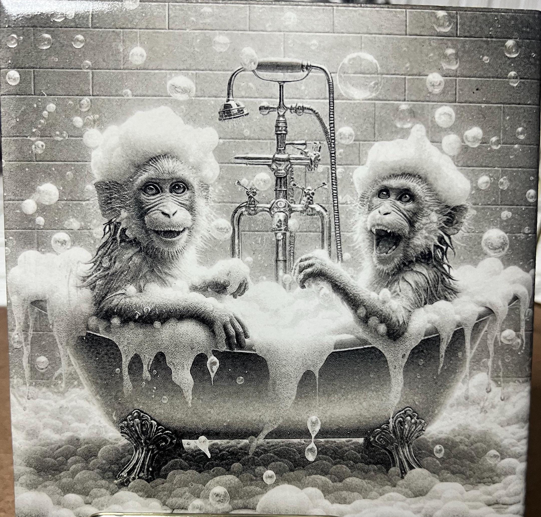 Ceramic Laser Engraved Tiles - Etsy