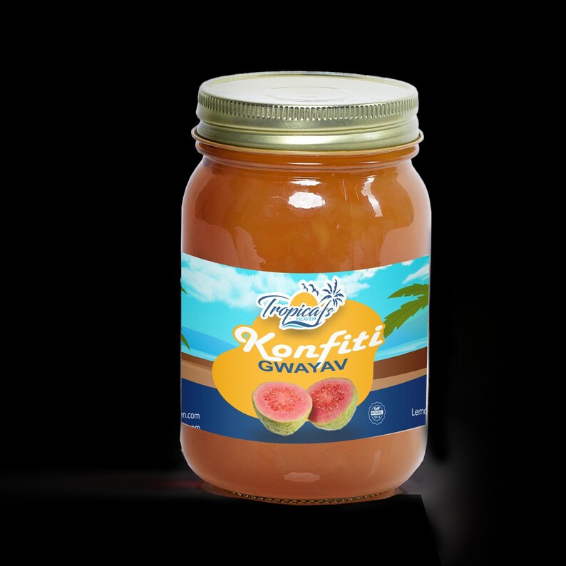 Homemade Haitian Konfiti ,artisanal Fruit Preserve,exotic Caribbean ...