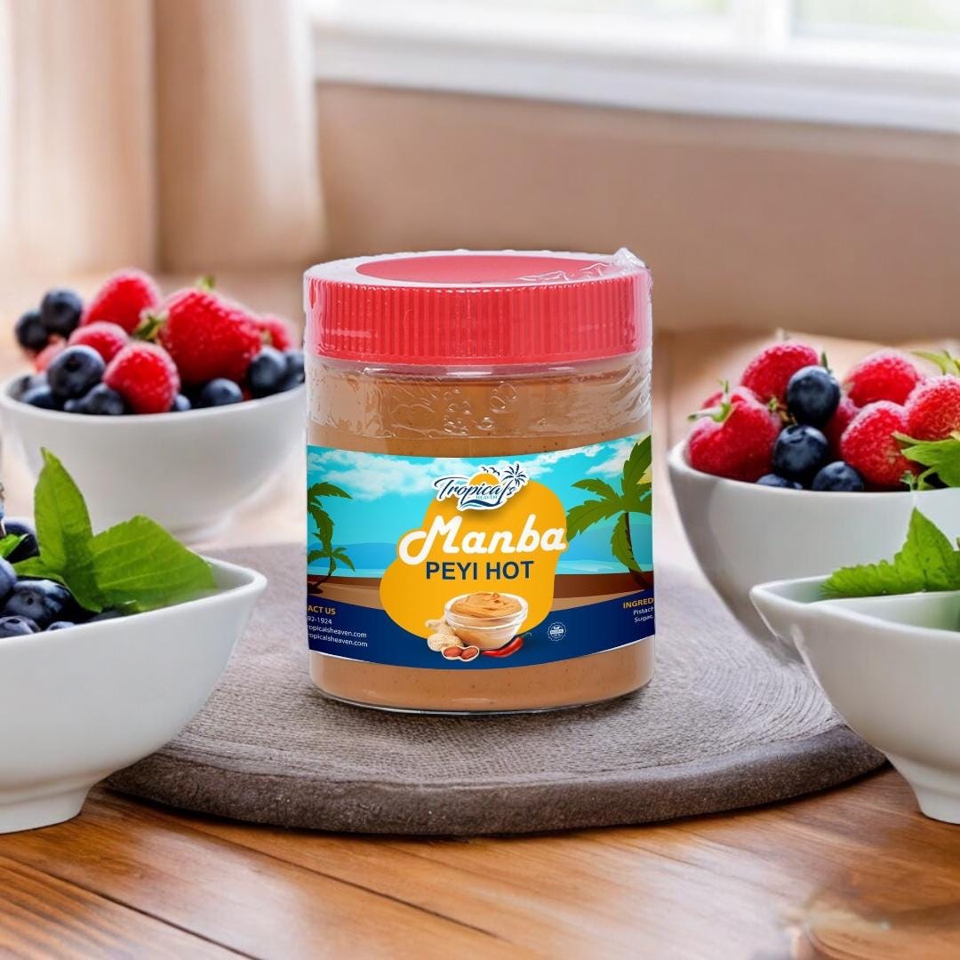 Authentic Haitian Manba Peyi - Rich, Creamy Peanut Butter With Spices ...