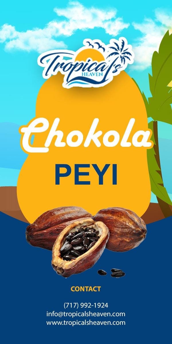 Chokola Peyi,traditional Haitian Hot Chocolate Mix ,rich, Authentic ...