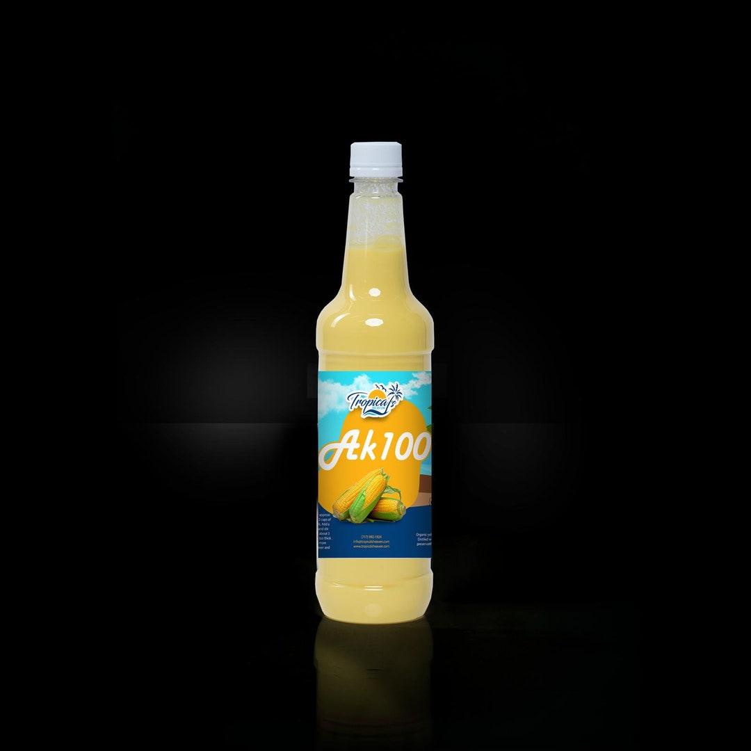Traditional Haitian Akasan Drink , 750 Ml Cornflour Smoothie, Authentic ...