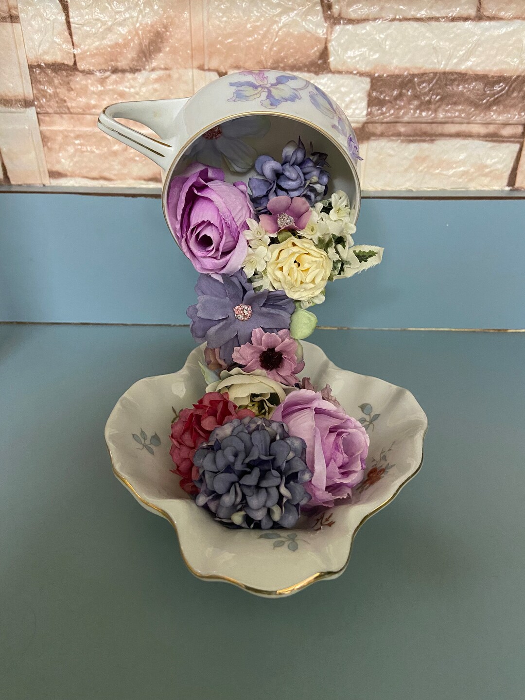 Floating Teacup - Etsy