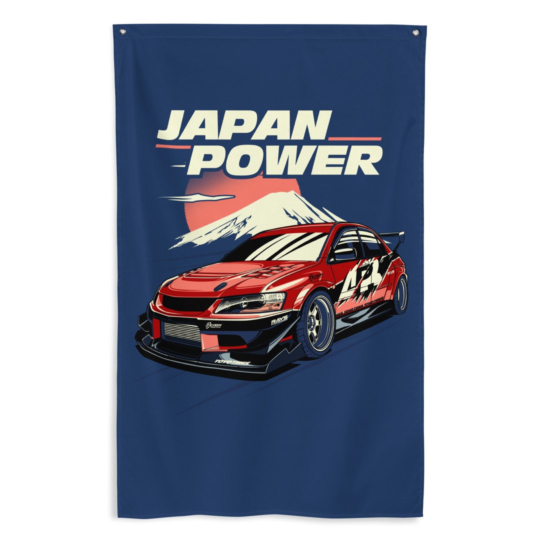 JDM Car Wall Banner Garage & Home Decor Wall Decor - Etsy