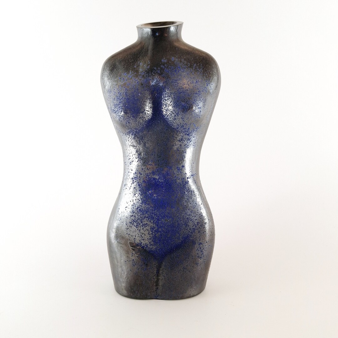 Female Torso Vase Venus, Glass Art, Renate Stock Paulsson, Sea Glasbruk ...