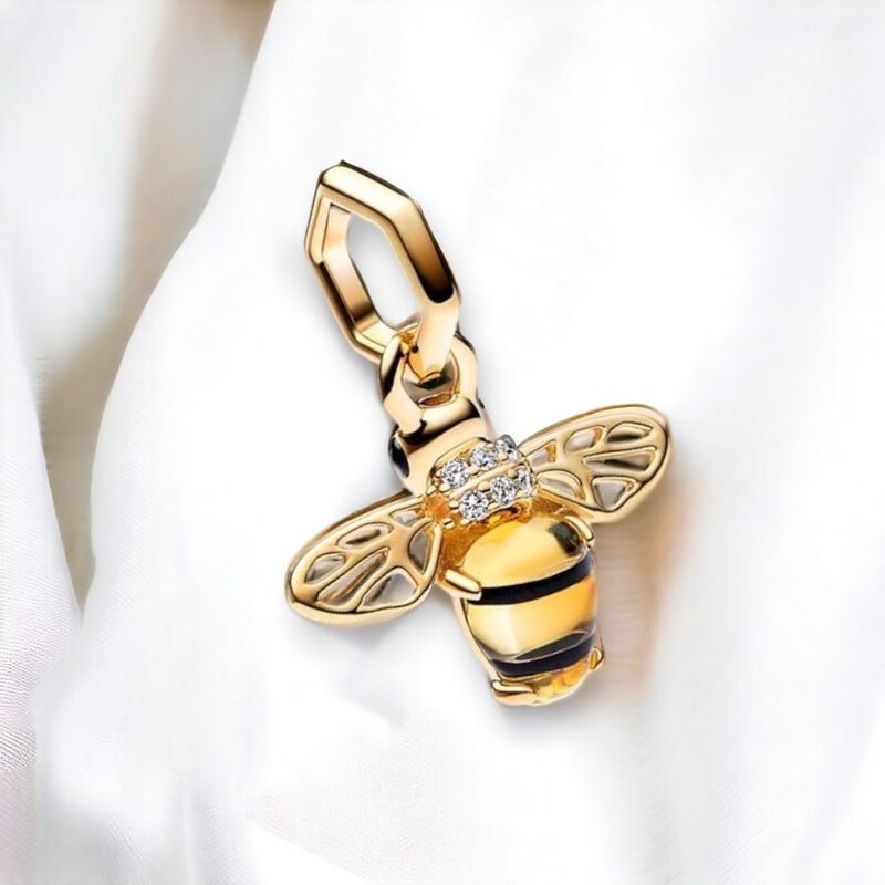 Bee Charm - Etsy