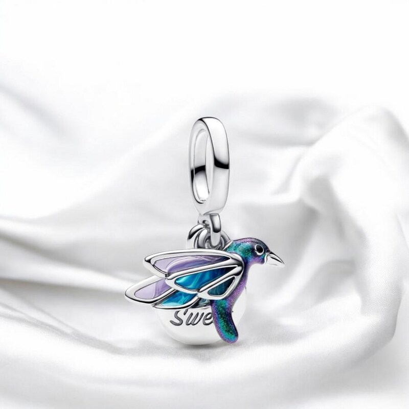 Bird Charm - Etsy