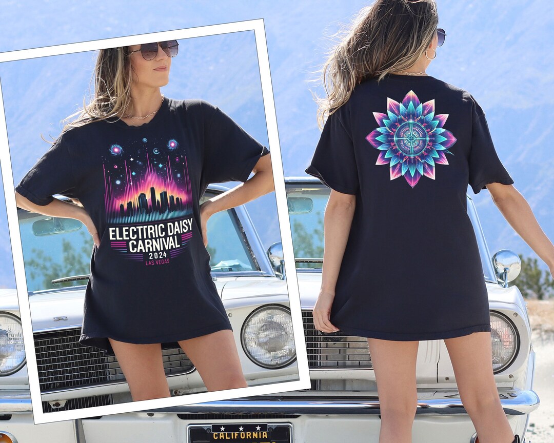 EDC Carnival 2024 , Electricdaisycarnival Shirt, Electric Daisy ...