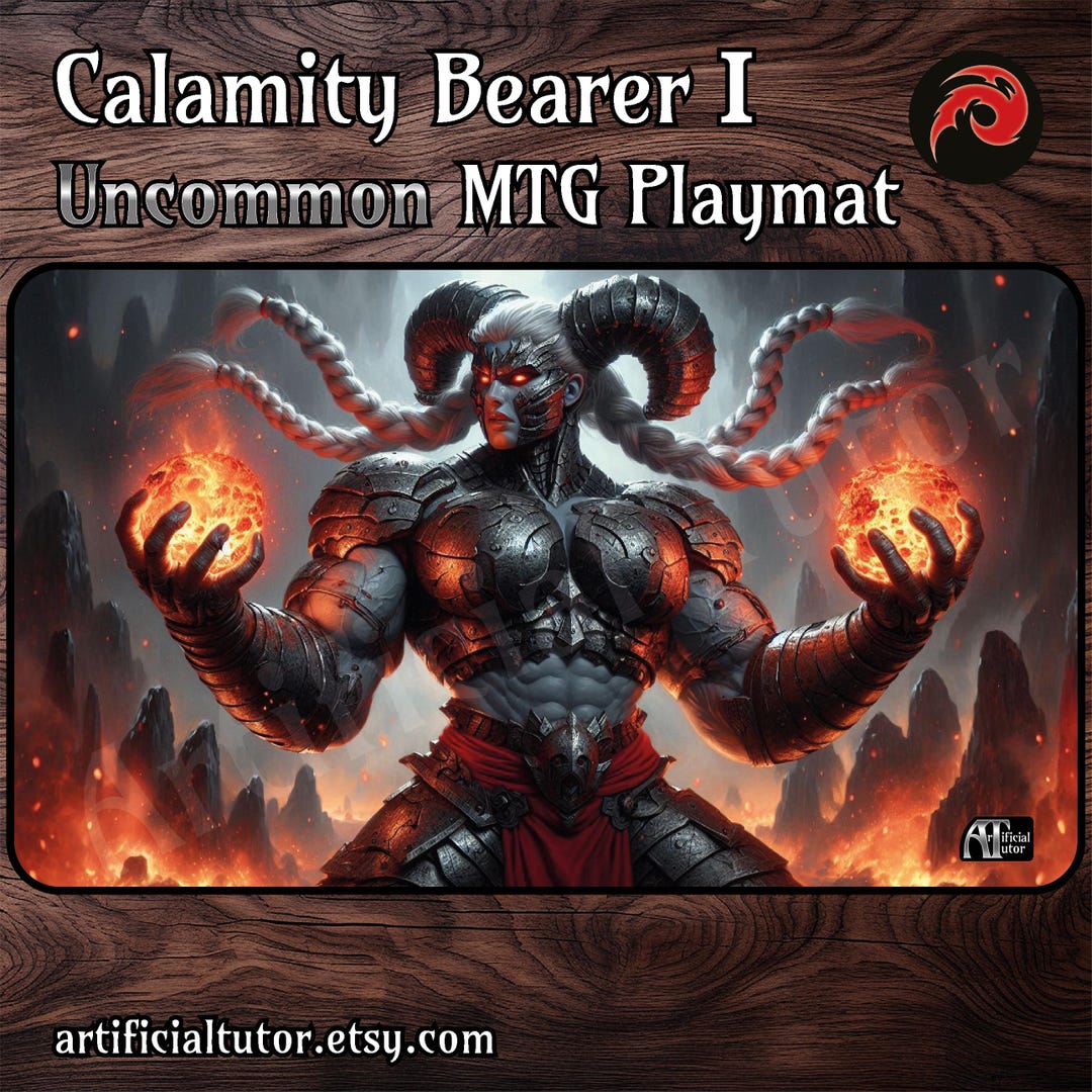 Calamity Bearer 1 - *UNCOMMON* - 24"x14" - MTG Playmat or Board Game ...