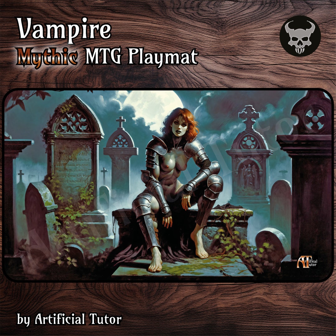 Vampire - 24"x14" - *MYTHIC* MTG Playmat or Board Game Mat for TCG - Etsy