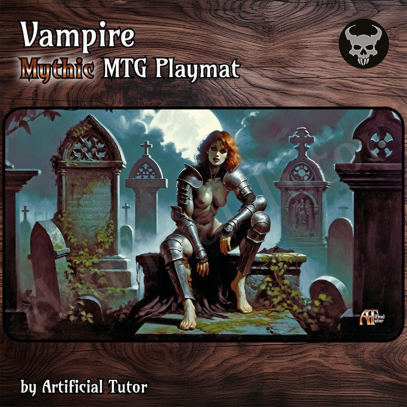 Vampire 24x14 MYTHIC MTG Playmat or Board Game Mat for TCG - Etsy