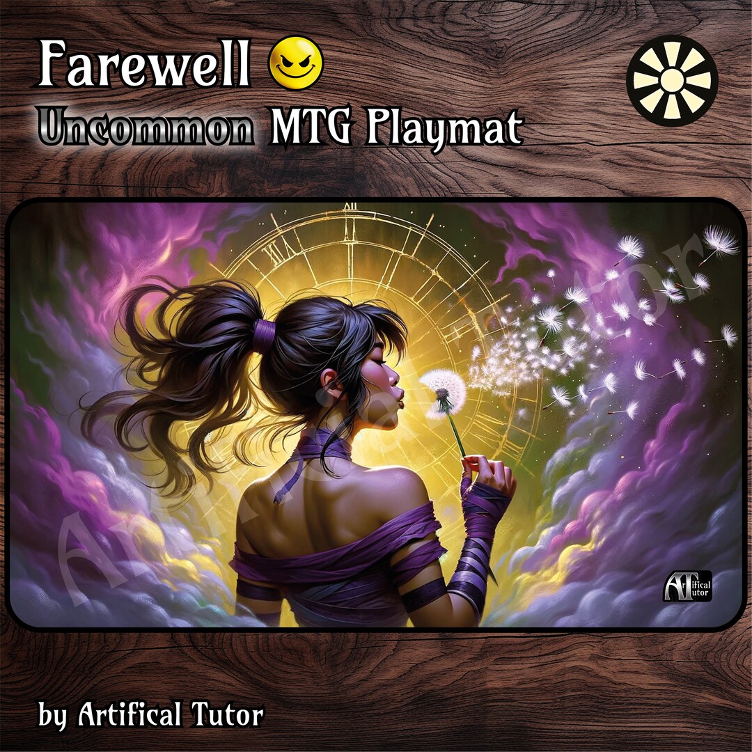 Farewell - MTG Playmat or Board Game Mat for TCG - Etsy