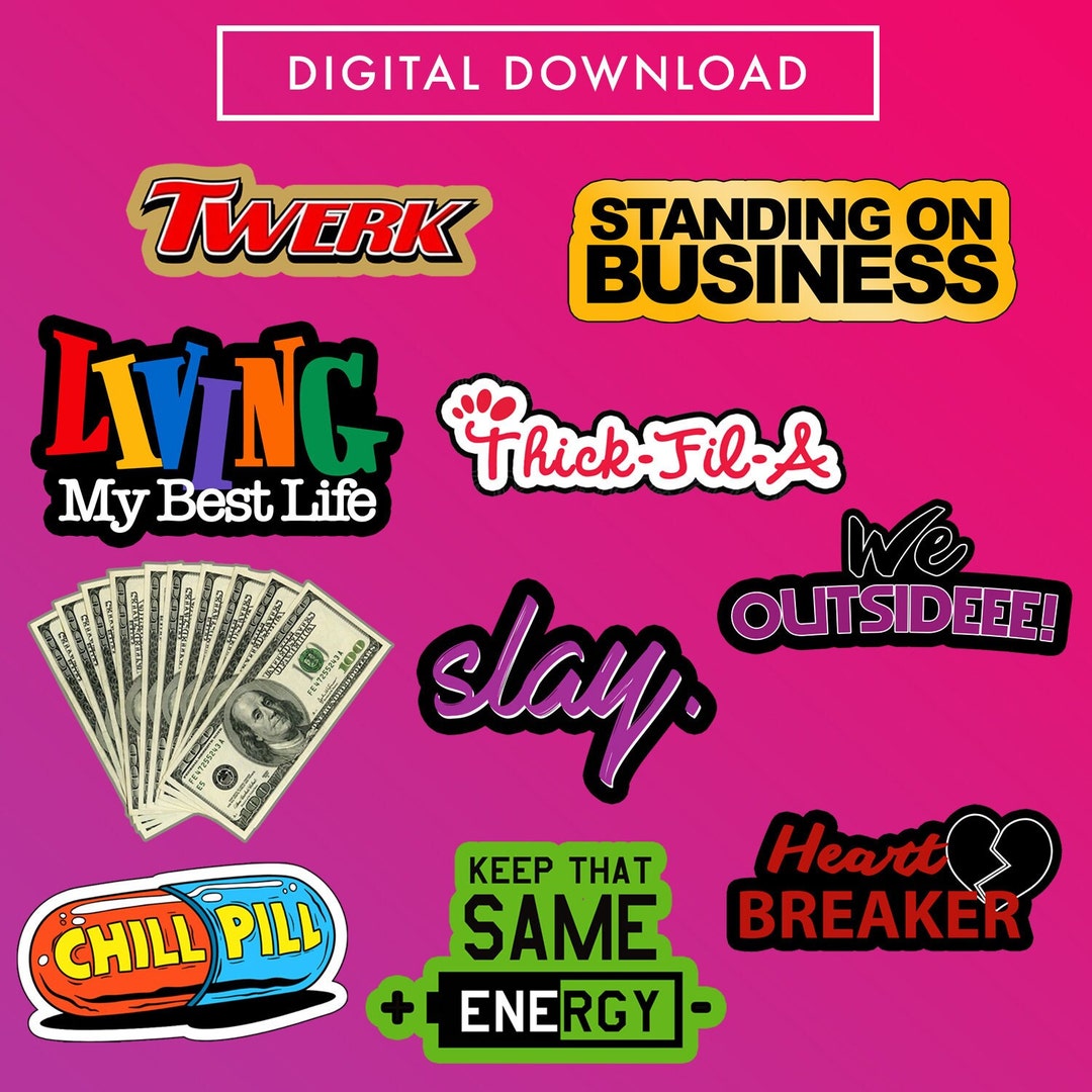 10 NEW Photo Booth Props PNG, Instant Download Photo Booth Props ...