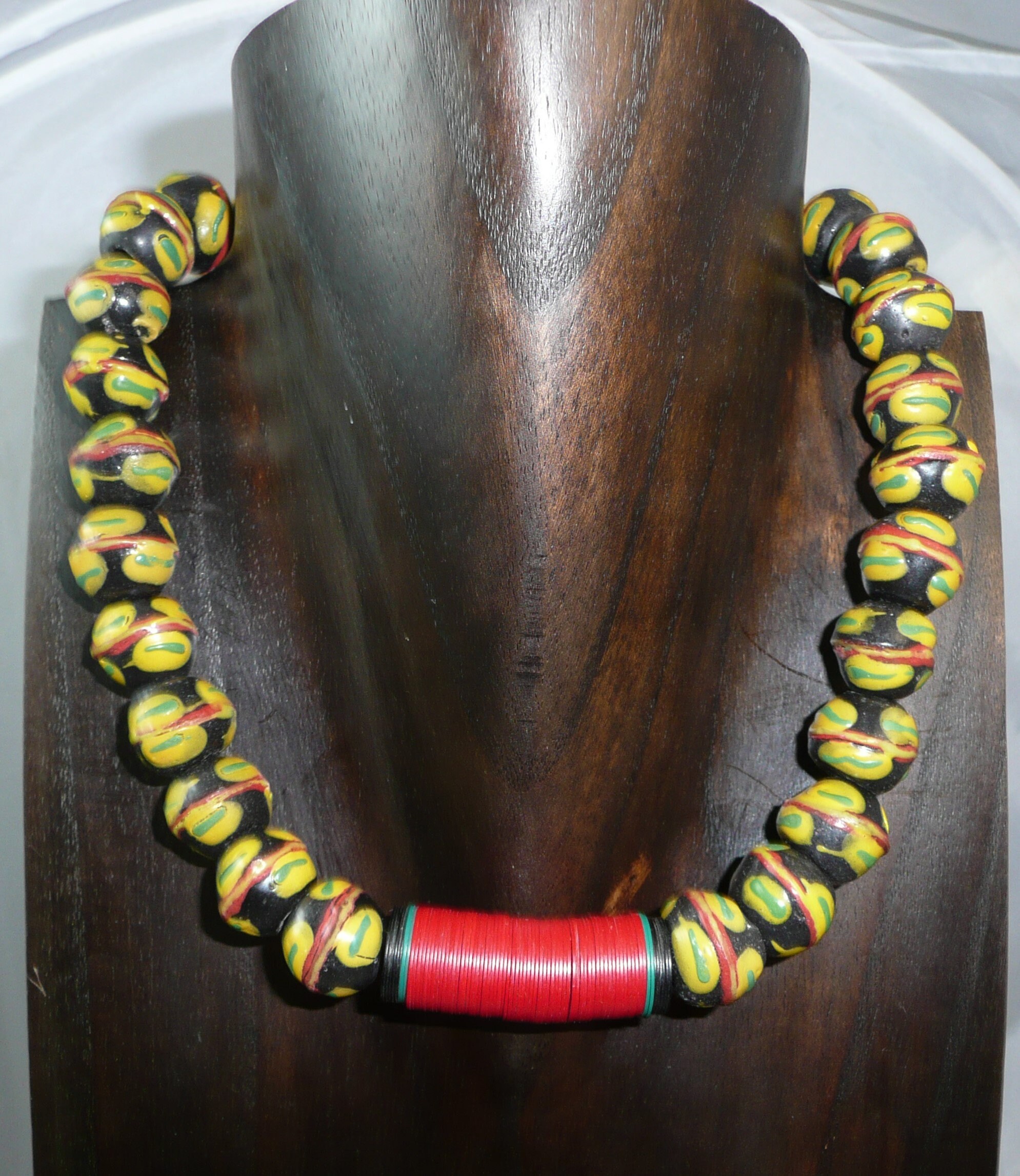Male Dominance - Ghanaian King Beads, Vinyl Heishis, Turkish Glass ...