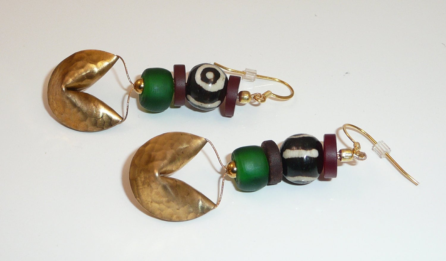 Under the Baobab Tree African trade bead Batik bone bead | Etsy