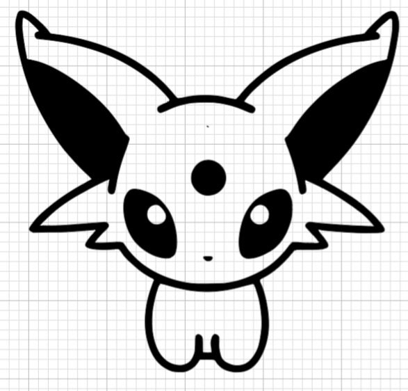 Espeon Decal - Etsy