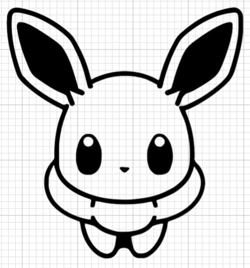 Eevee Decal - Etsy